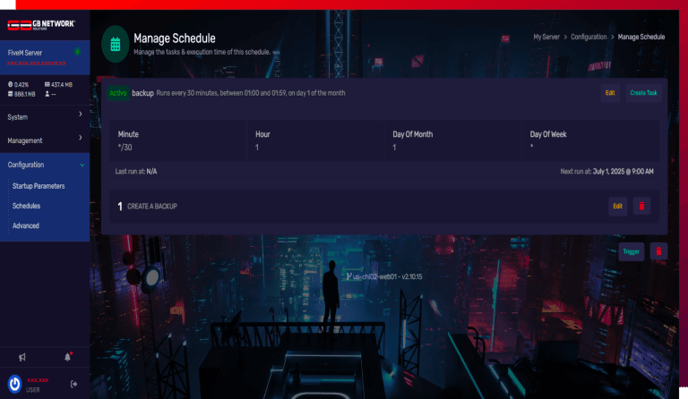 GTA FiveM Server Hosting | GB Network Solutions